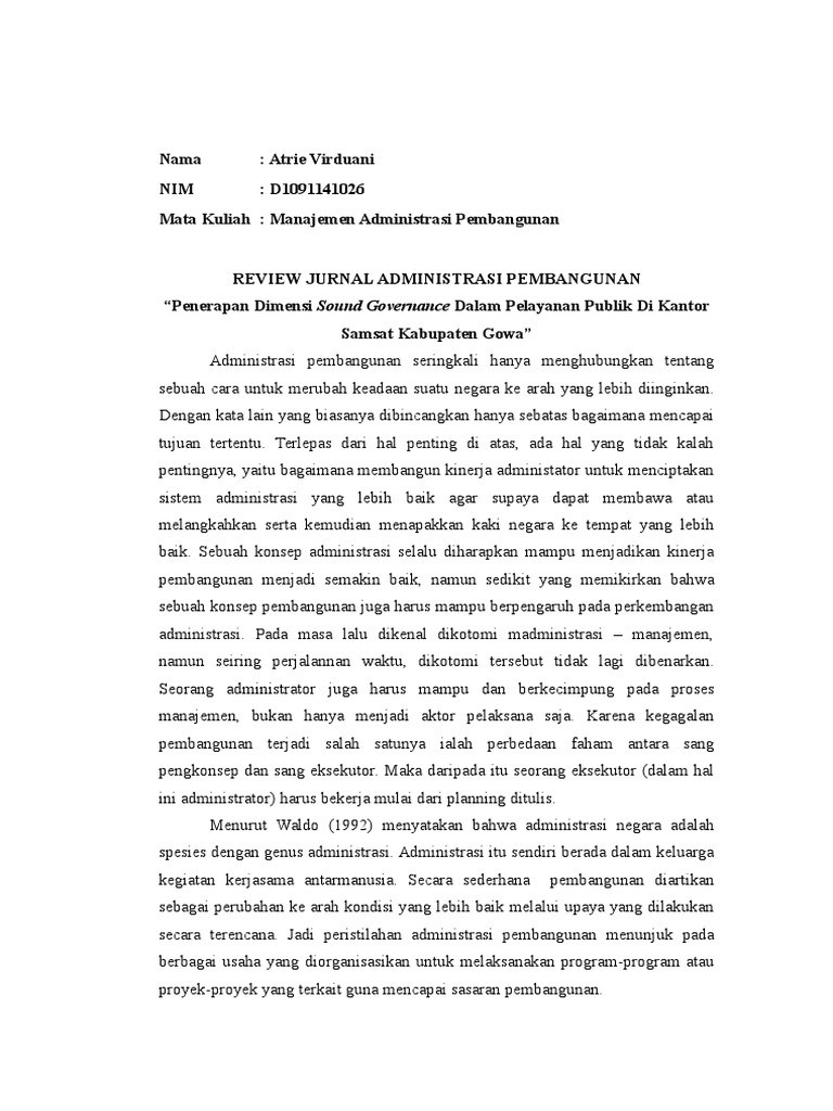 Review Jurnal MAP | PDF