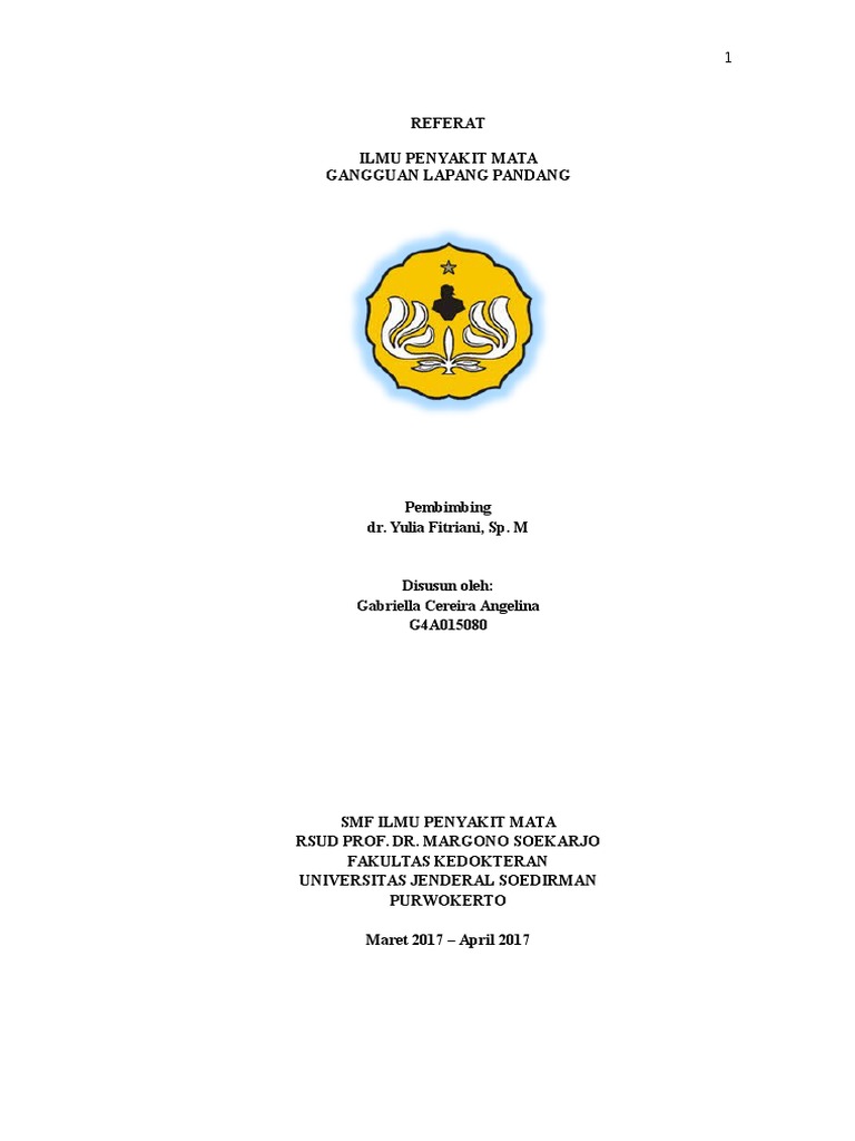 Gangguan Lapang Pandang dalam Oftalmologi | PDF