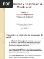Técnicas de Elaboración Del Presupuesto de Capital | PDF | Tasa interna de retorno | Business