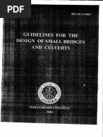 IRC Standard Drawing For Box Cell Culvert Bridges 2000 | PDF