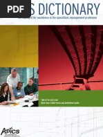 ASCM Supply Chain Dictionary | PDF
