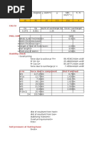 Broms Method-Xls-Lateral Pile Capacity in Cohesive Soil | PDF