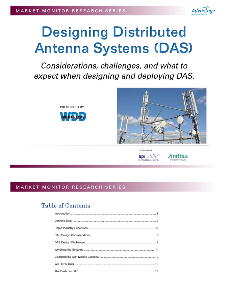 DAS MarketMonitor | PDF | Electromagnetic Interference | Wi Fi