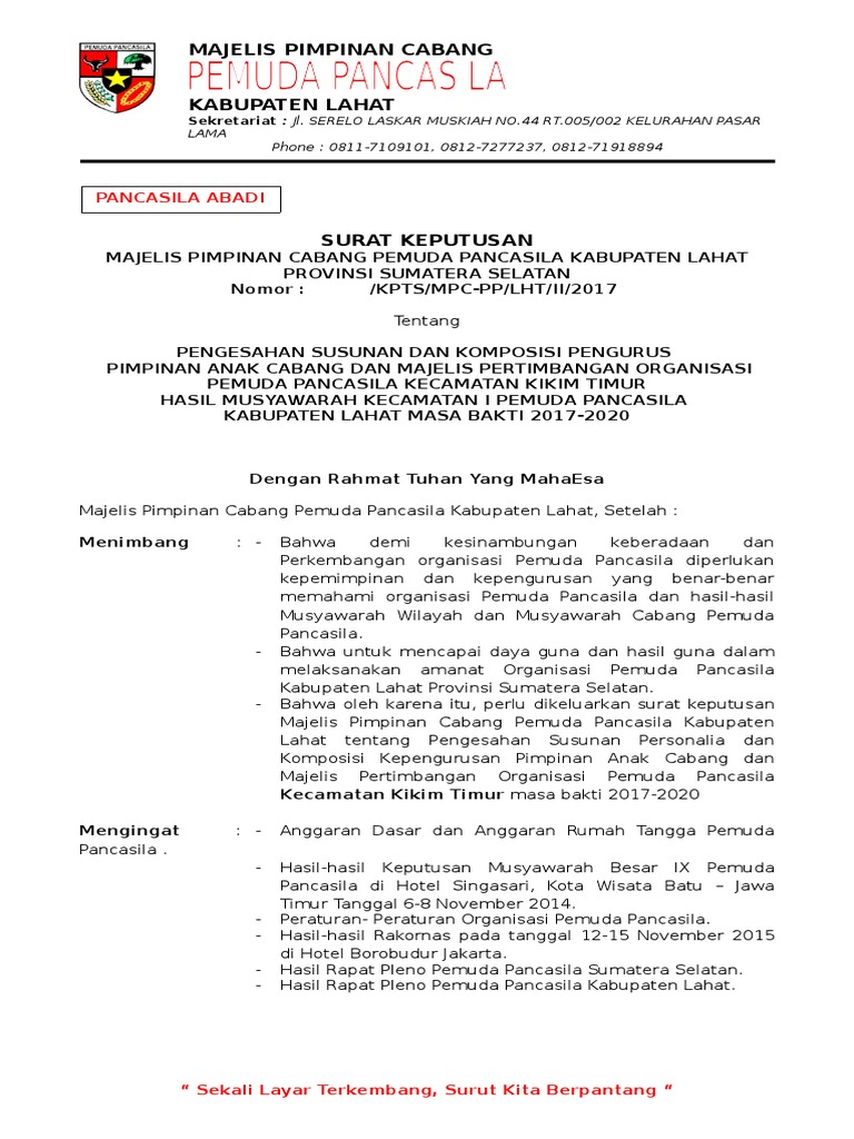 SK Pac PP Kikim Timur New | PDF