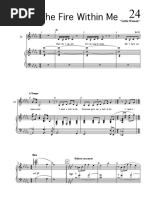 I'm Not Afraid of Anything Sheet Music | PDF