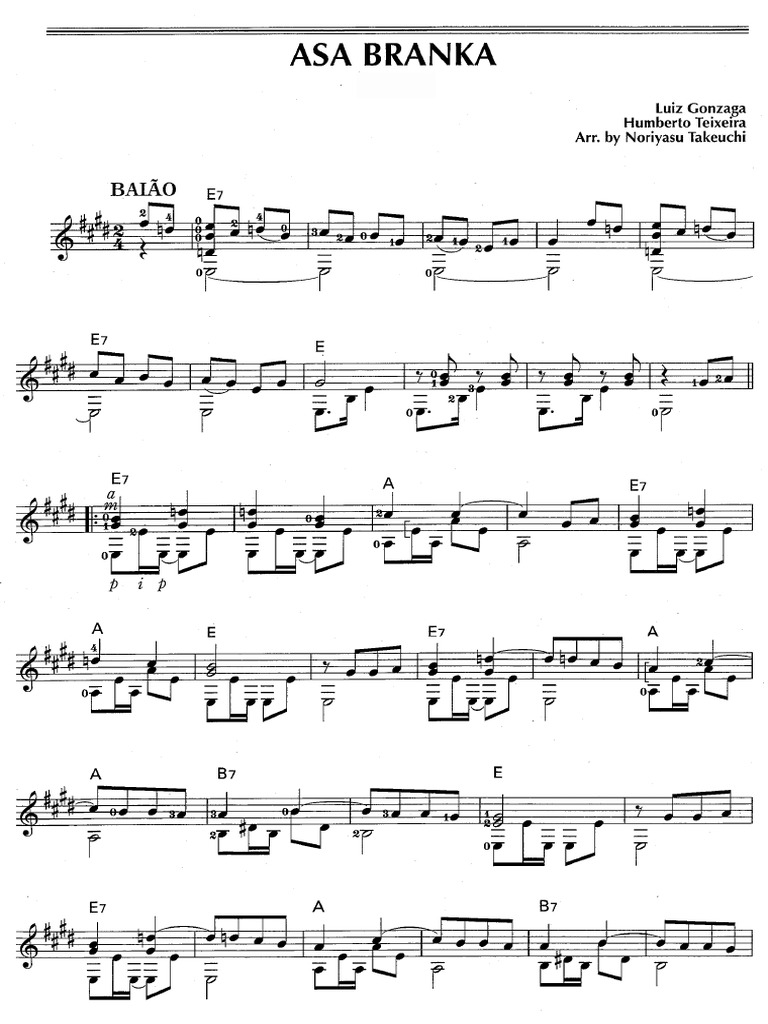 Asa Branca Luiz Gonzaga V Takeuchi Pdf Pdf