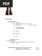 CV Format Shqip | PDF