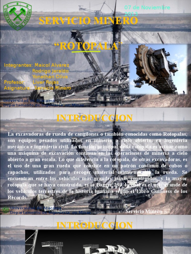 Rotopala | PDF | Minería | Automatización
