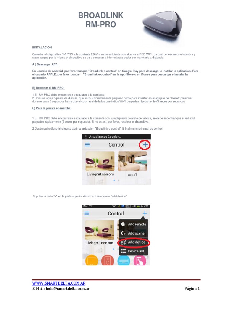 Manual RM PRO v5 | PDF | Point and Click | Control remoto