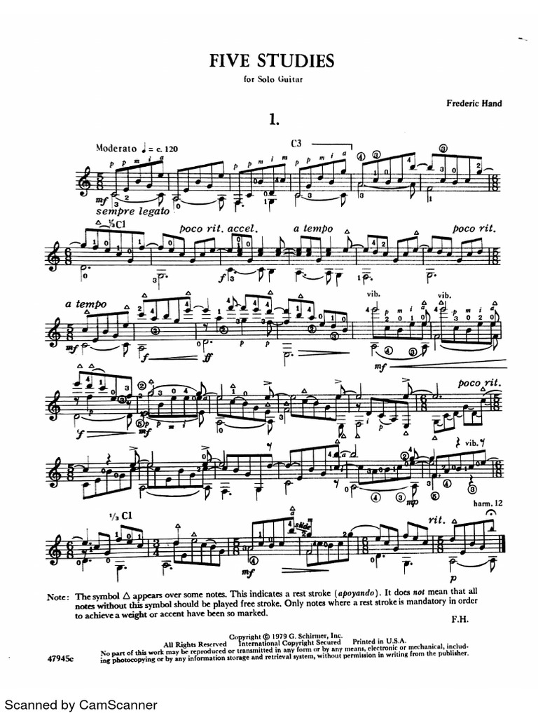 Estudo 1 Frederick Hand | PDF