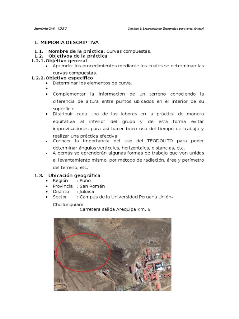 Curvas Compuestas | PDF | Topografía | Curva