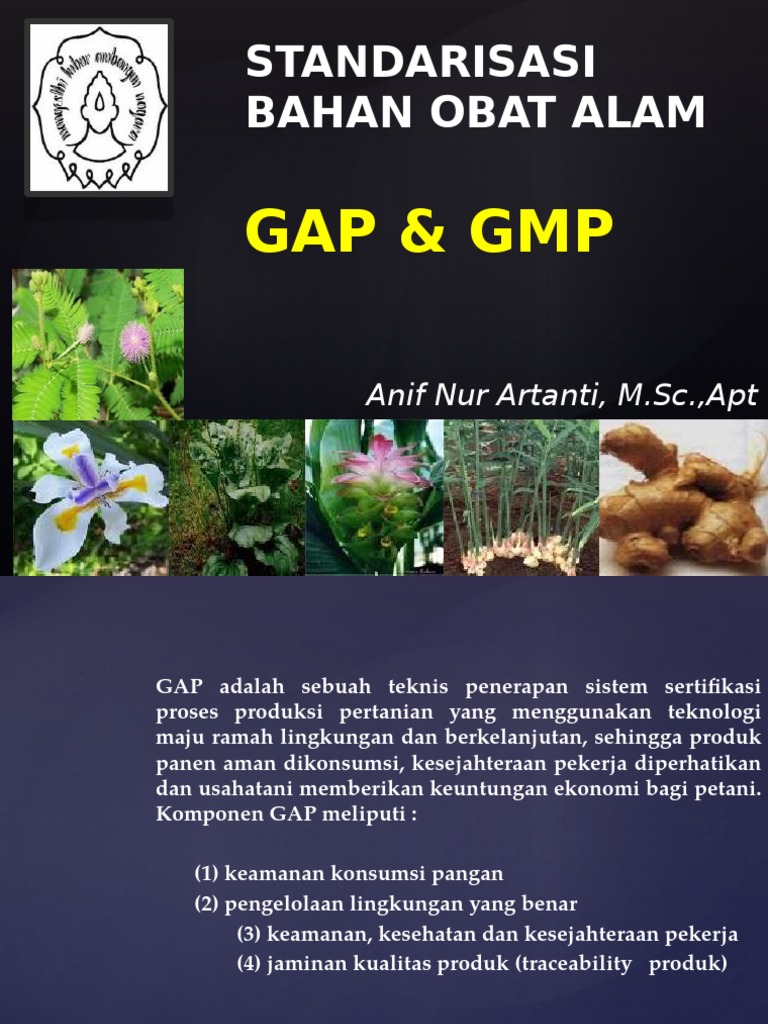 Sertifikasi GAP dan GMP dalam Pertanian | PDF