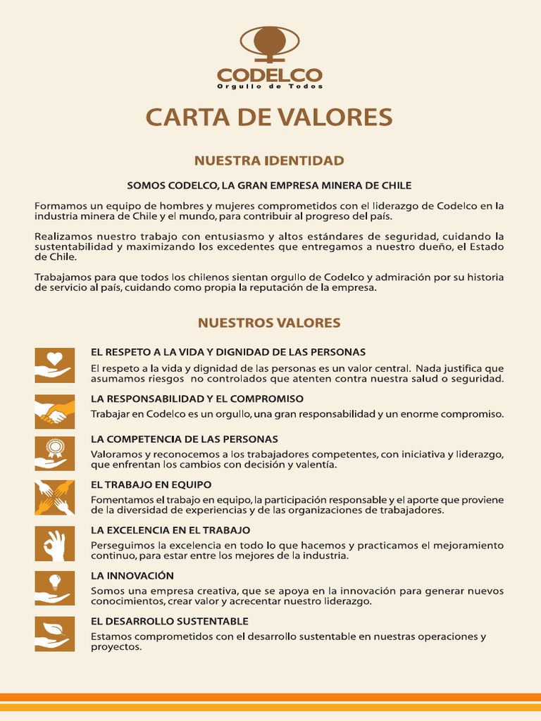 Carta de Valores
