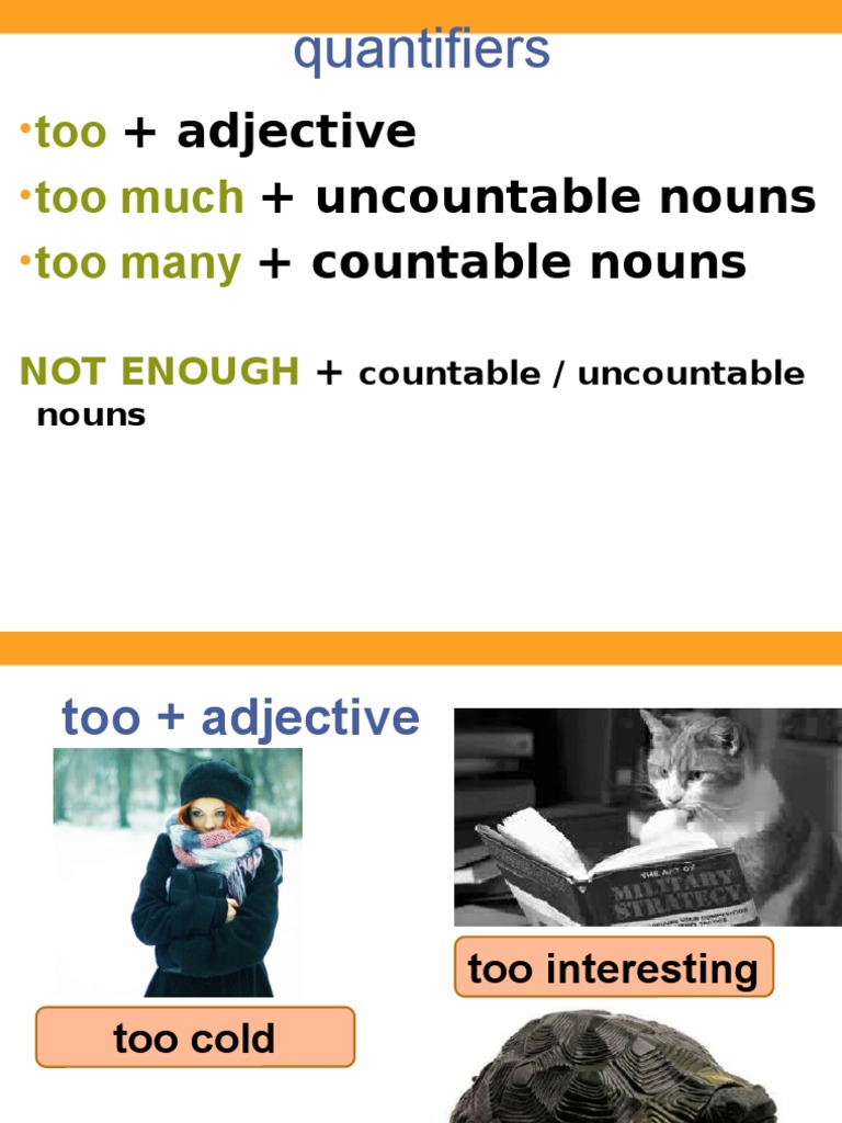 Too Much Too Many Not Enough | PDF