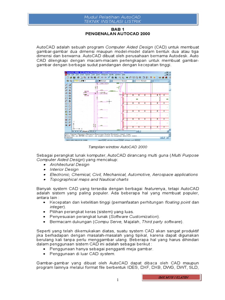 Materi Autocad | PDF