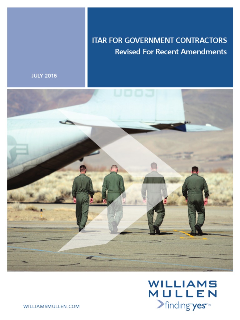 ITAR Compliance Guide for Contractors | PDF | Exports | Government