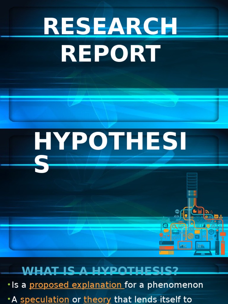 RESEARCH PAPER - Hypothesis (Reporting) | PDF | Hypothesis ...