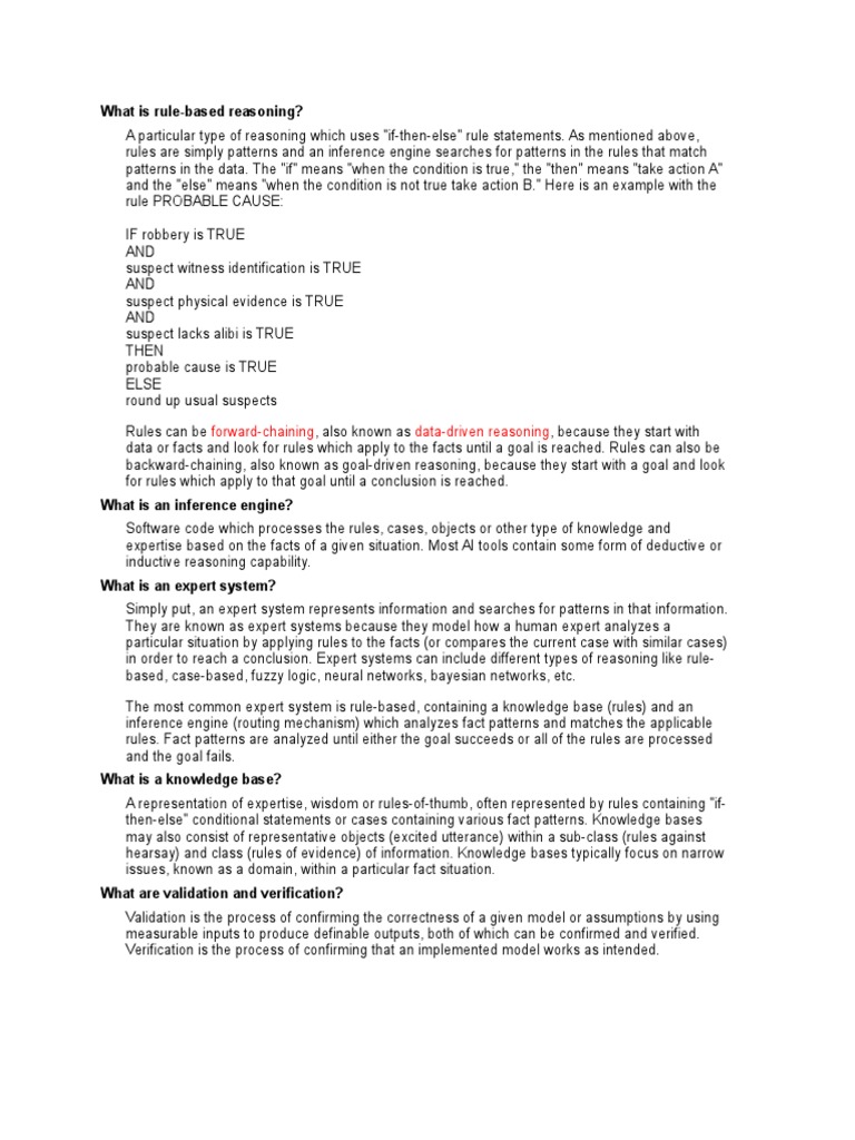 Inference Engine | PDF | Inference | Fuzzy Logic