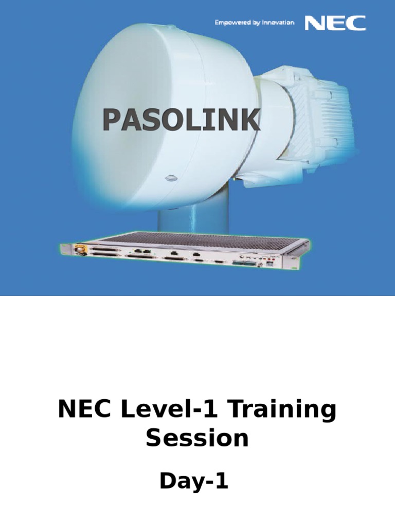 NEC Level 1 Training Presentation | PDF | Modulation | Electromagnetic ...
