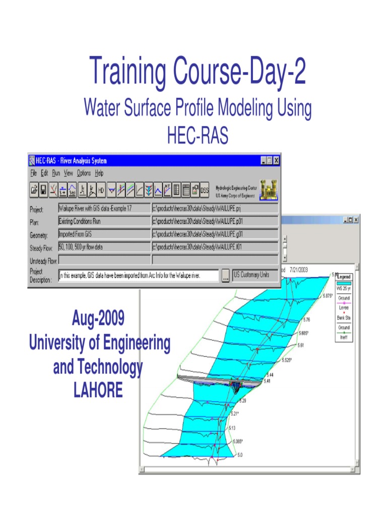 Hec Ras Training Day 2 PDF | PDF | Fluid Dynamics | Numerical Analysis