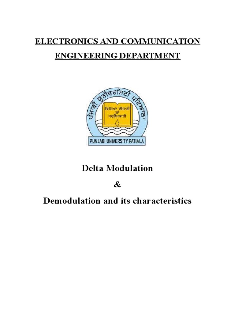 Delta Modulation | PDF | Modulation | Signal (Electrical Engineering)