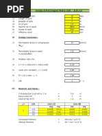 UG Sump Design and Calculations | PDF | Bending | Beam (Structure)