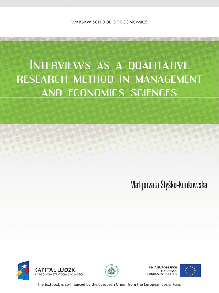 Interviews as a Qualitative Research Method | Qualitative Research ...