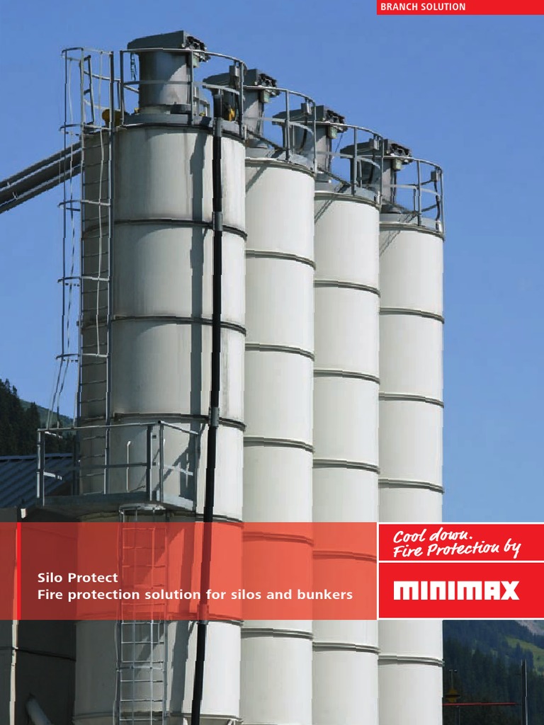 Silo Protect Fire Protection Solution For Silos and Bunkers | PDF | Smoke | Combustion