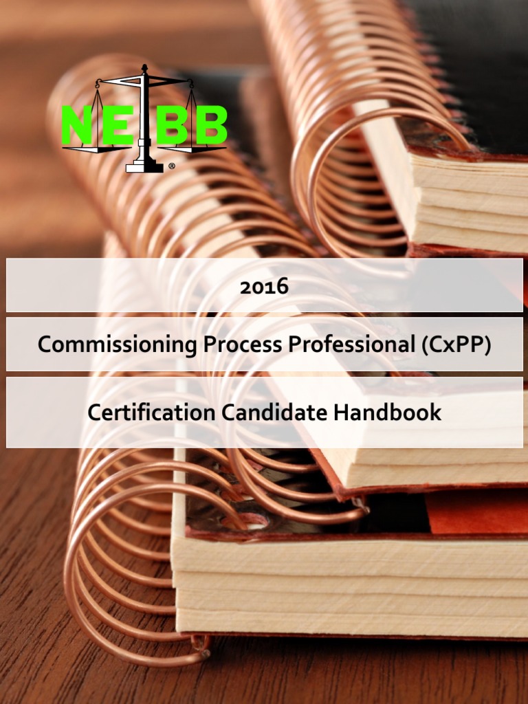 NEBB CXPP Candidate Handbook | PDF | Professional Certification | Identity Document