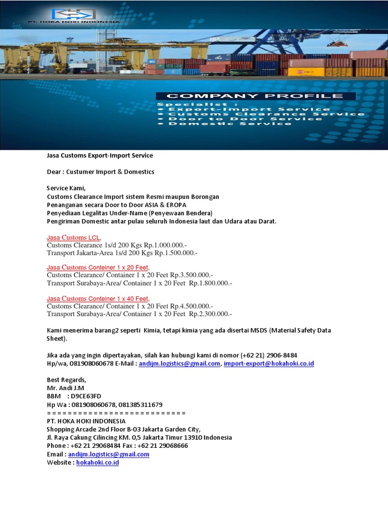 PT Hoka Hoki Indonesia | PDF