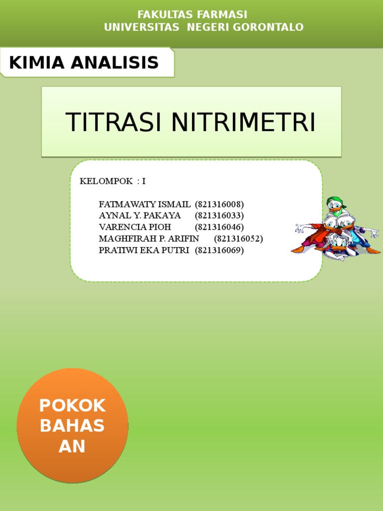 Titrasi Nitrimetri | PDF