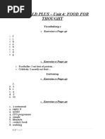 Intermediate 3: Workbook Answer Key | PDF | Weight Training | Waiting Staff