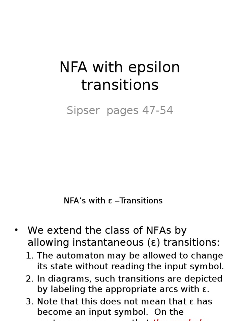 Nfa Epsilon Defined | PDF | Theory Of Computation | Theoretical ... Nfa Epsilon Defined | PDF | Theory Of Computation | Theoretical ...