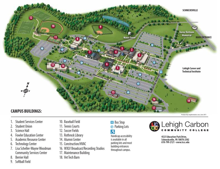 LCCC Campus Map | PDF | Universities And Colleges | Sports