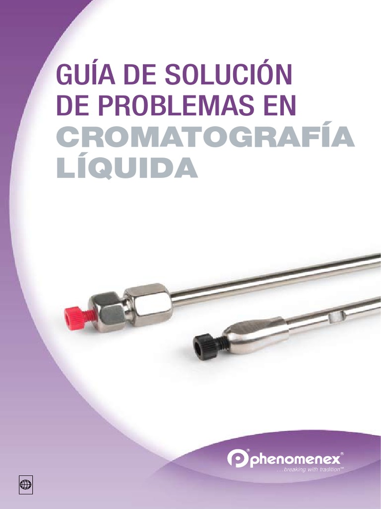 Guia Solución problemas HPLC.pdf | PDF | Cromatografía líquida de alto rendimiento | Cromatografía