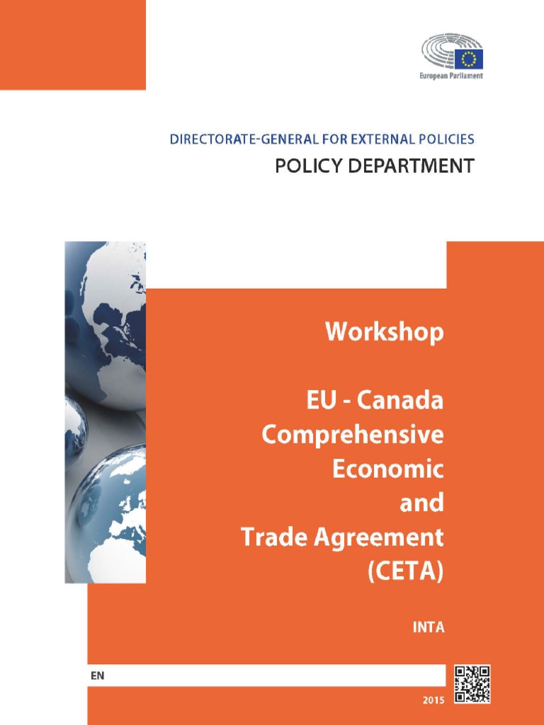 Ceta | PDF | Non Tariff Barriers To Trade | European Union