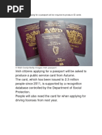 Public Services Card Appointment Guide | PDF | Identity Document ...