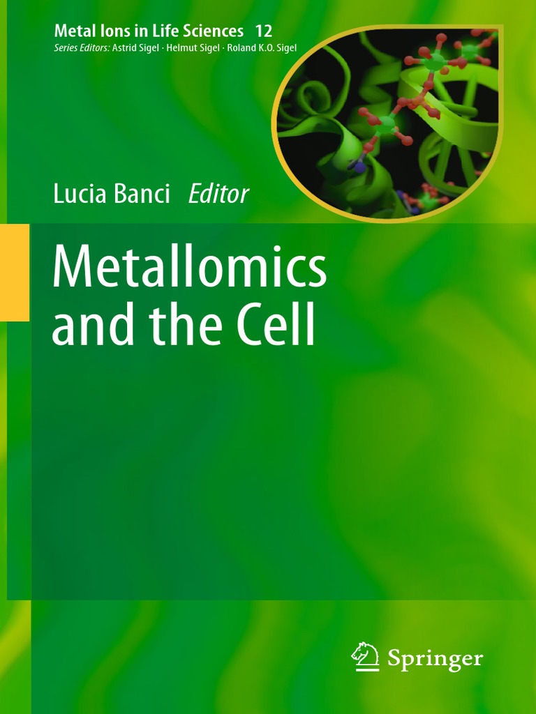 Metallomics and The Cell (Banci, Lucia) | PDF | Calcium In Biology ...
