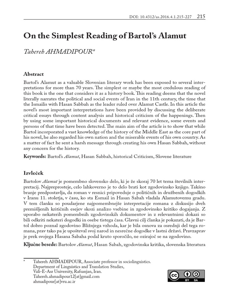 Alamut | PDF | Shia Islam | Isma'ilism
