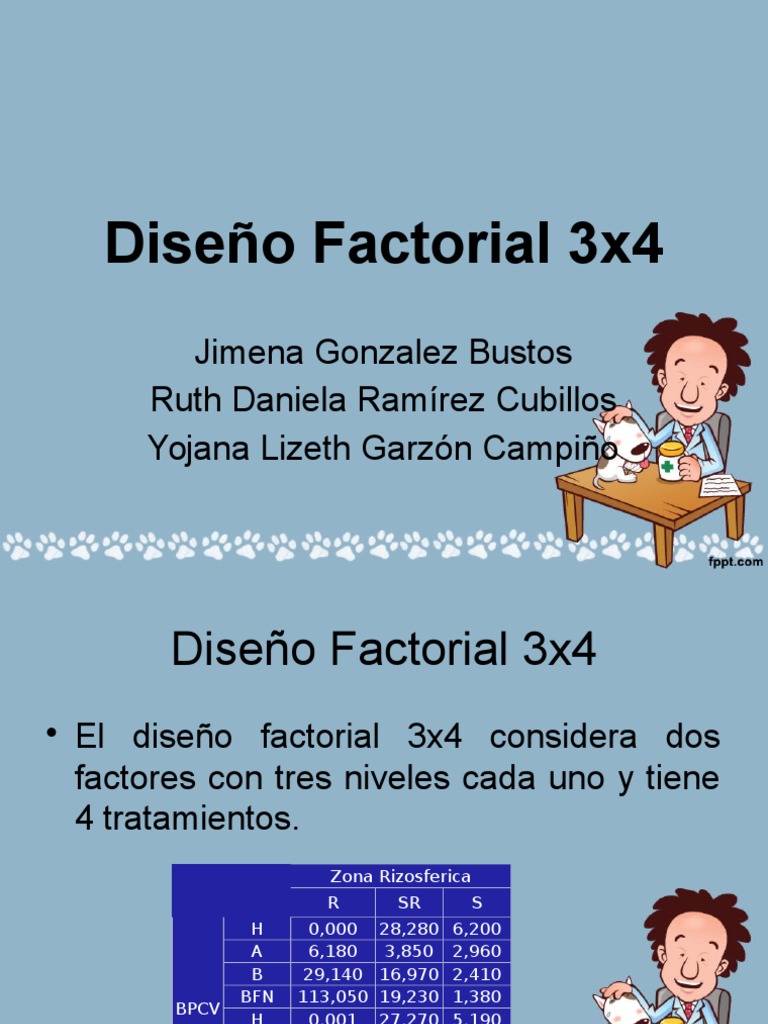 Diseño Factorial 3x4 en BPCV | PDF