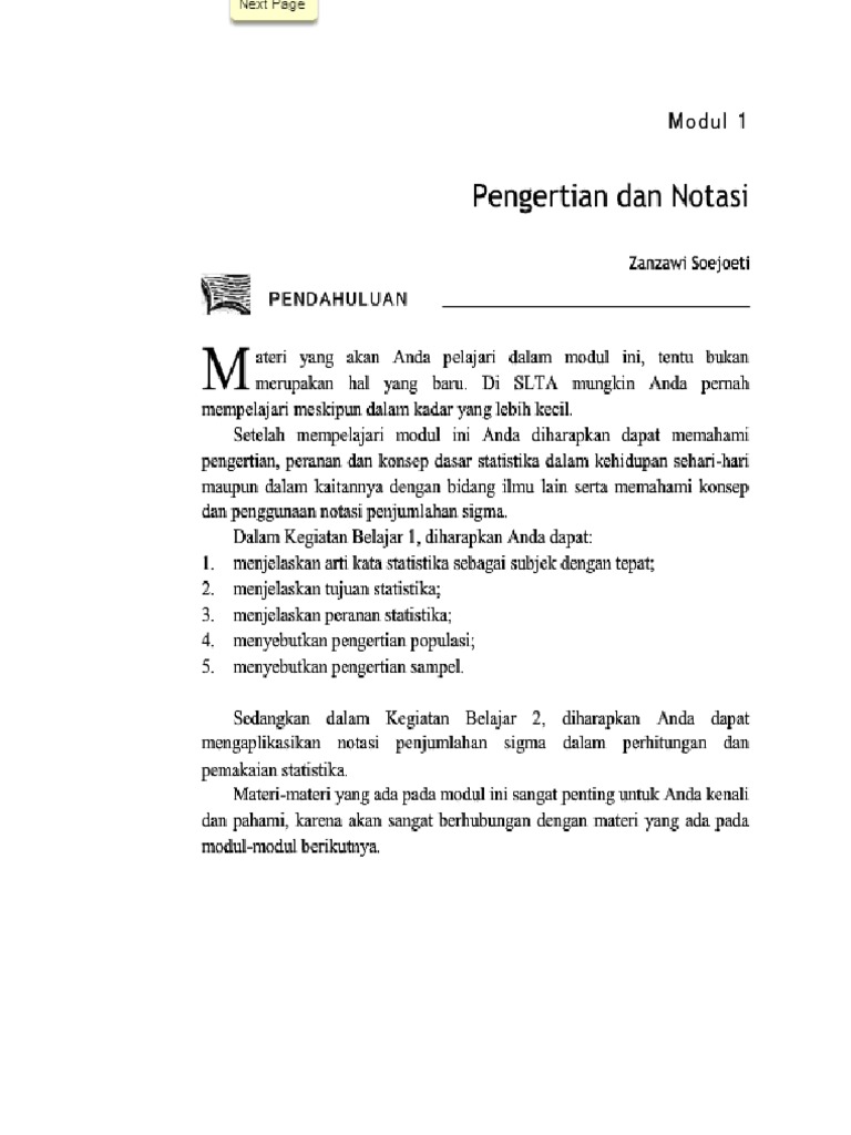 Metode Statistik 1 | PDF