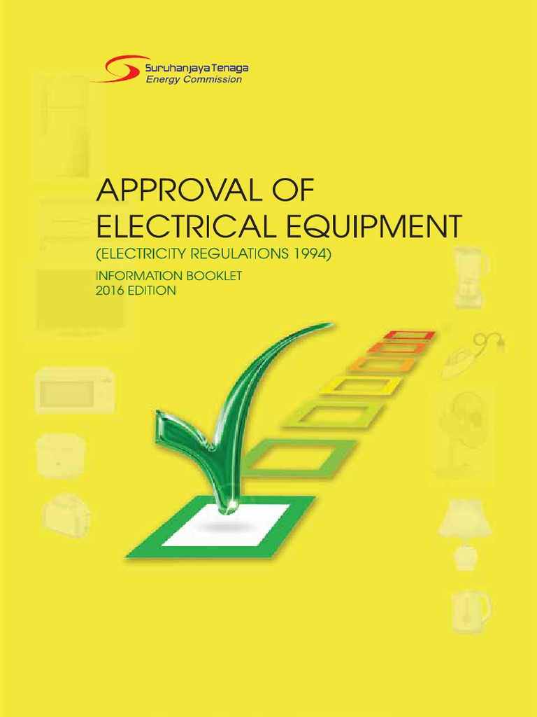 Approval of Electrical Equipment - 2016 Edition | PDF | Electrical ...