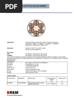 PILC Cable Data Sheet PDF | PDF | Insulator (Electricity) | Wire