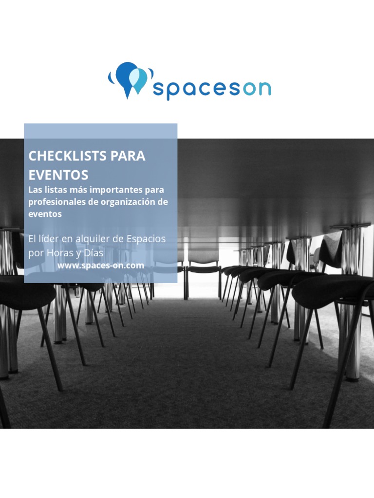 Checklist para Eventos PDF | Descargar gratis PDF | Science ...