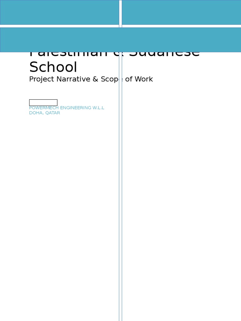 Scope of Work | Electrical Wiring | Plumbing