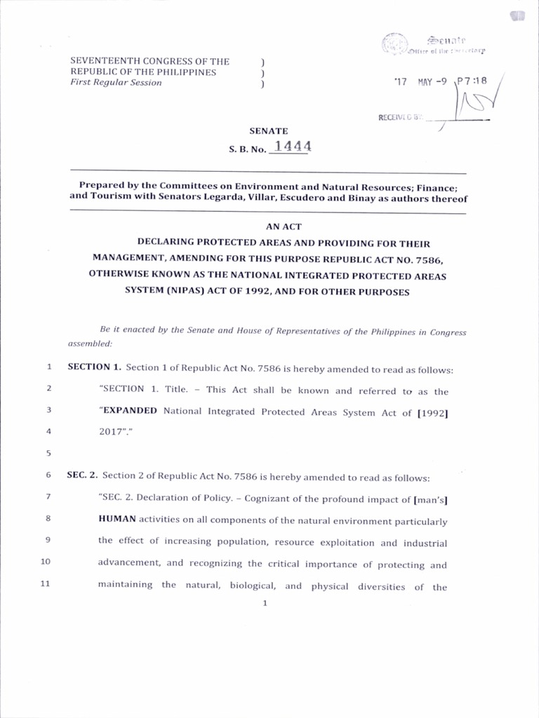 Expanded NIPAS Act Overview and Penalties | PDF | Protected Area ...