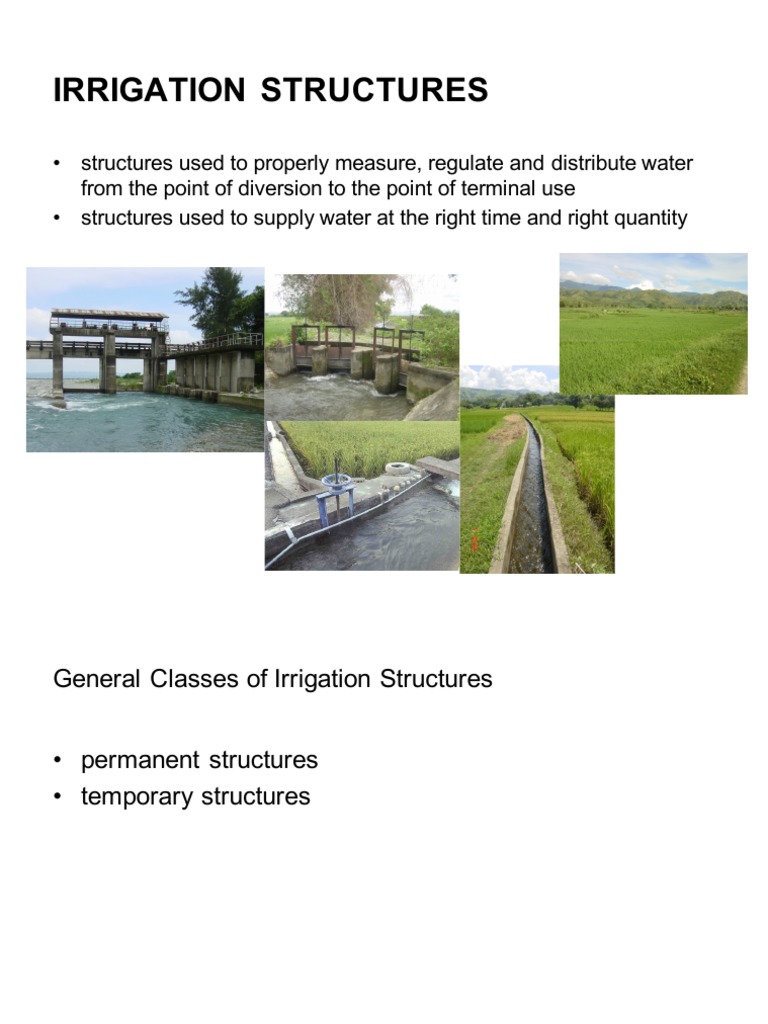 9-Irrigation Structures | PDF | Dam | River