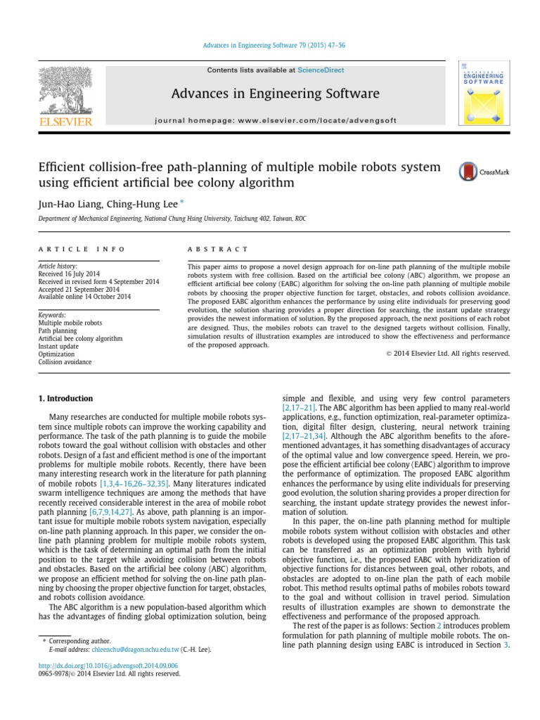 Advances in Engineering Software: Jun-Hao Liang, Ching-Hung Lee | PDF | Mathematical ...