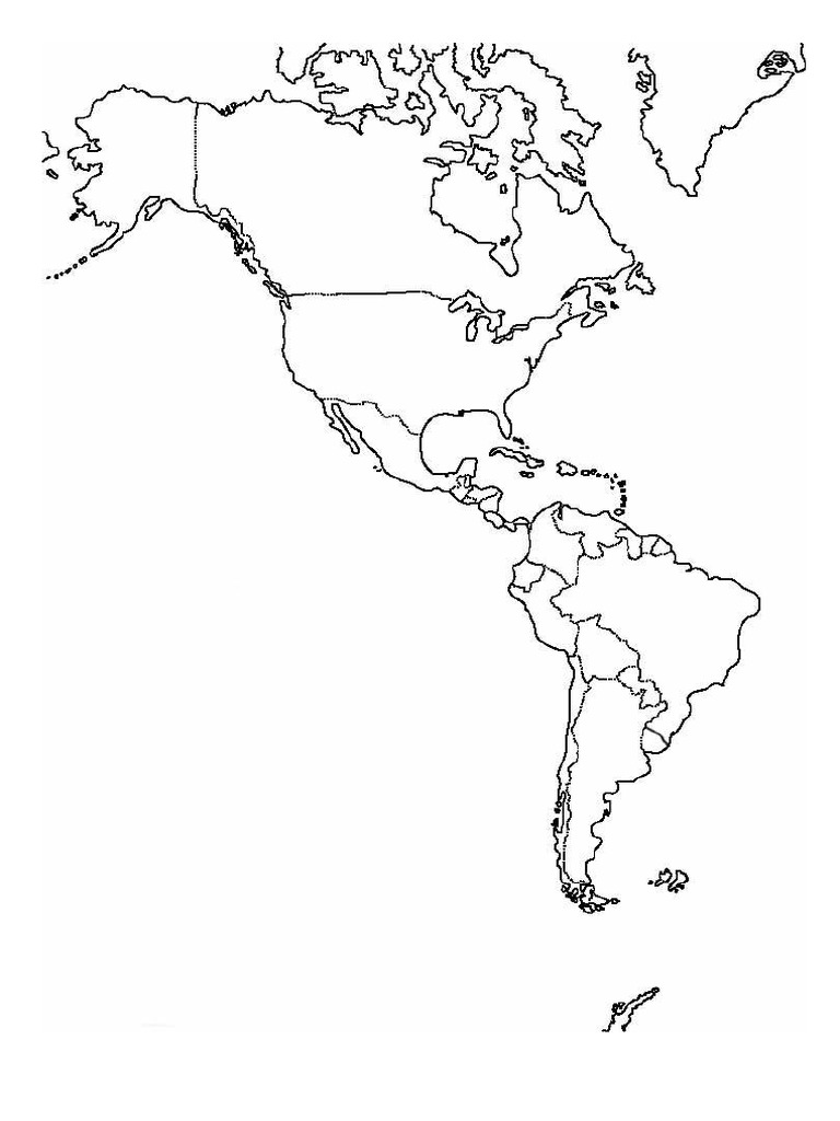 Mapa America Completo | PDF