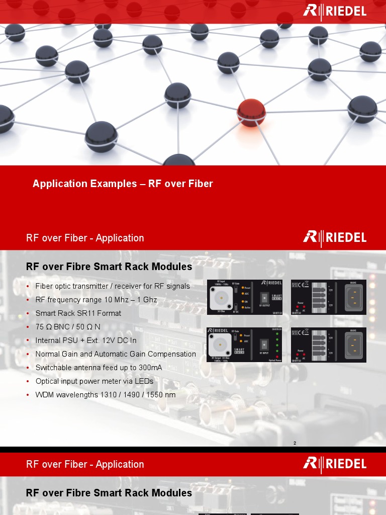 AE RF Over Fiber | PDF | Optical Fiber | Wireless